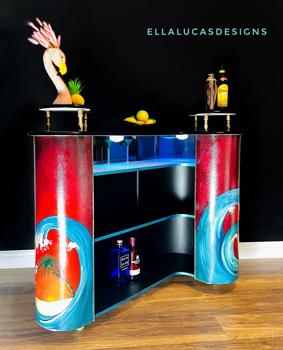 Sold sold retro cocktail bar – ellalucasdesigns